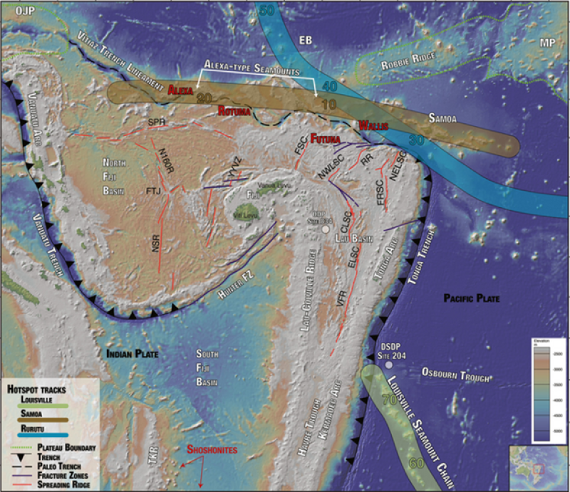 Fiji-Vanuatu Split Linked to Samoan Seamounts | Mirage News