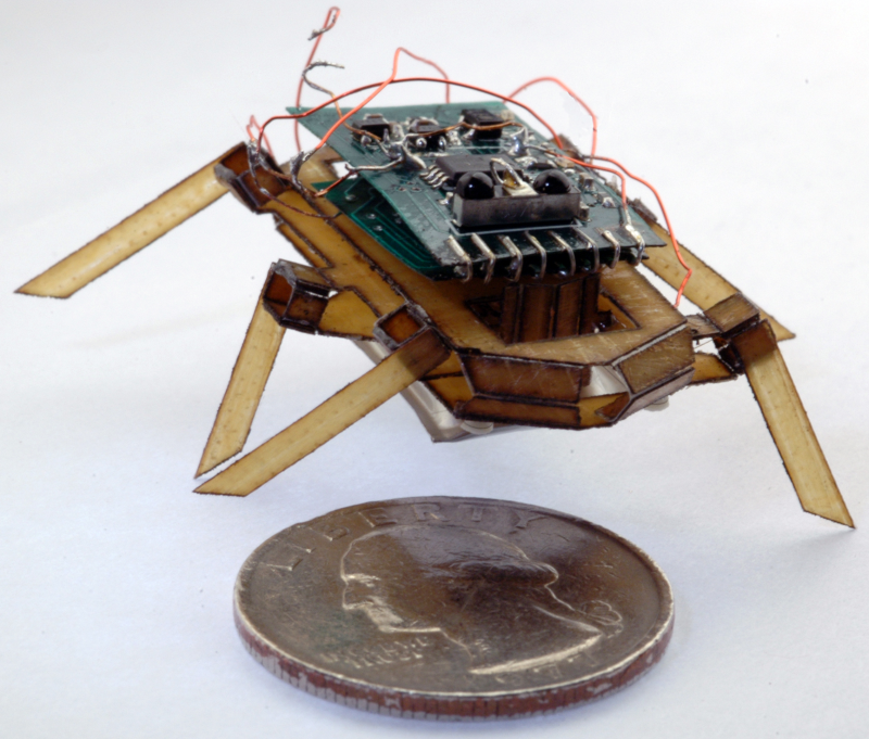 Roach-like robots run, climb and communicate with people | NSF ...